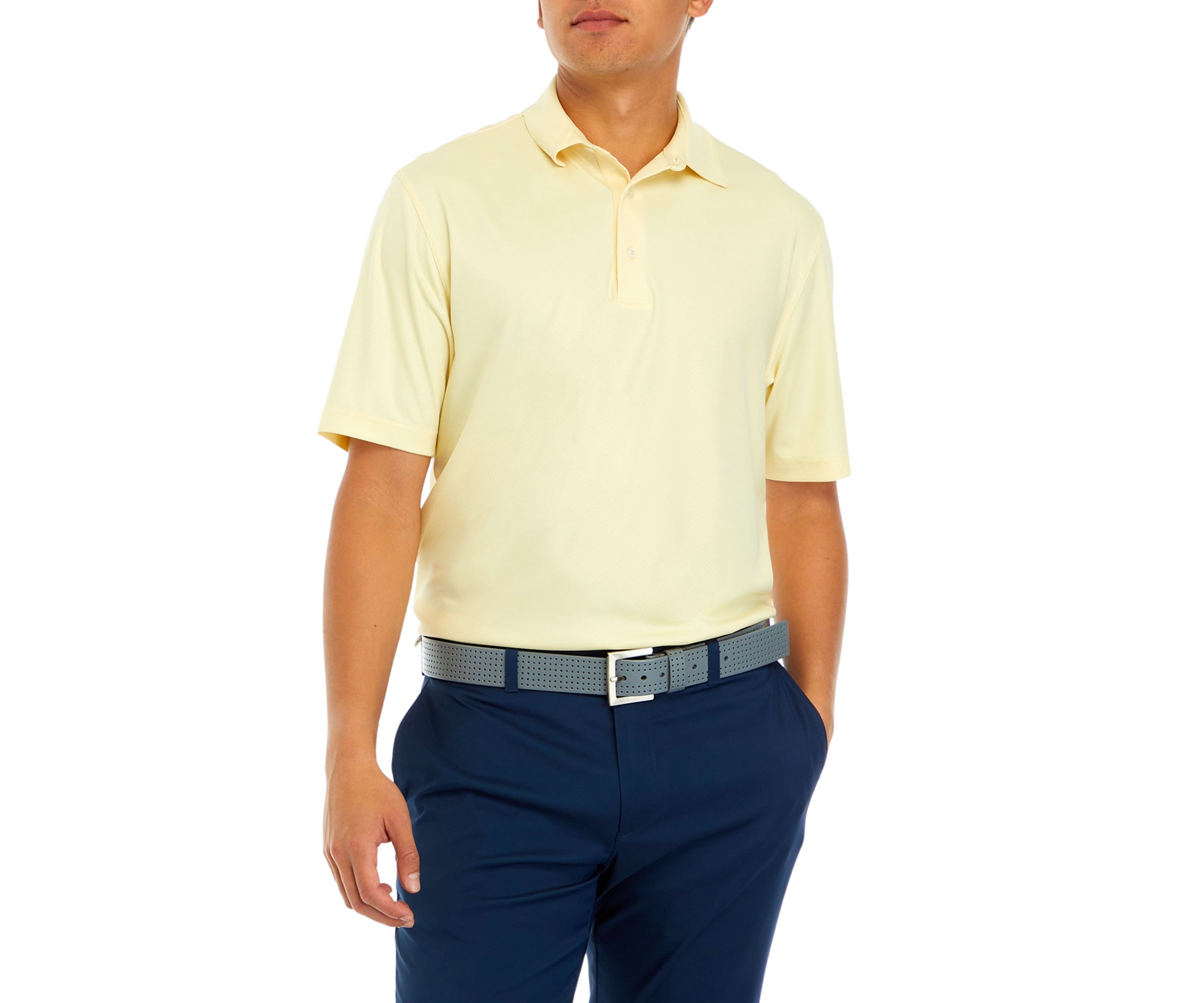 Greg Norman® Collection Men's Embossed Textured Polo Shirt | Belk