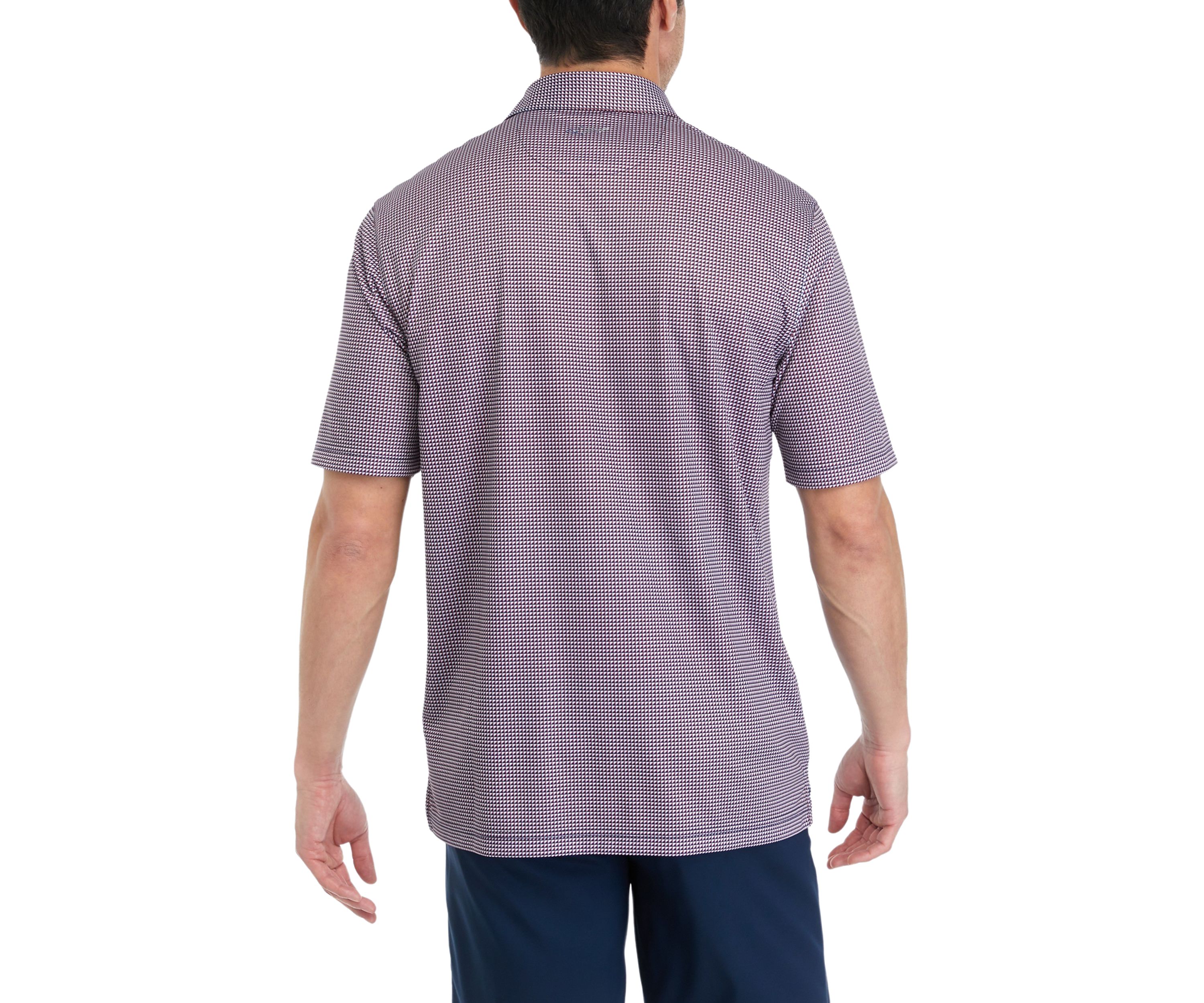 Greg Norman® Collection Legacy Geo Print Polo Shirt | Belk
