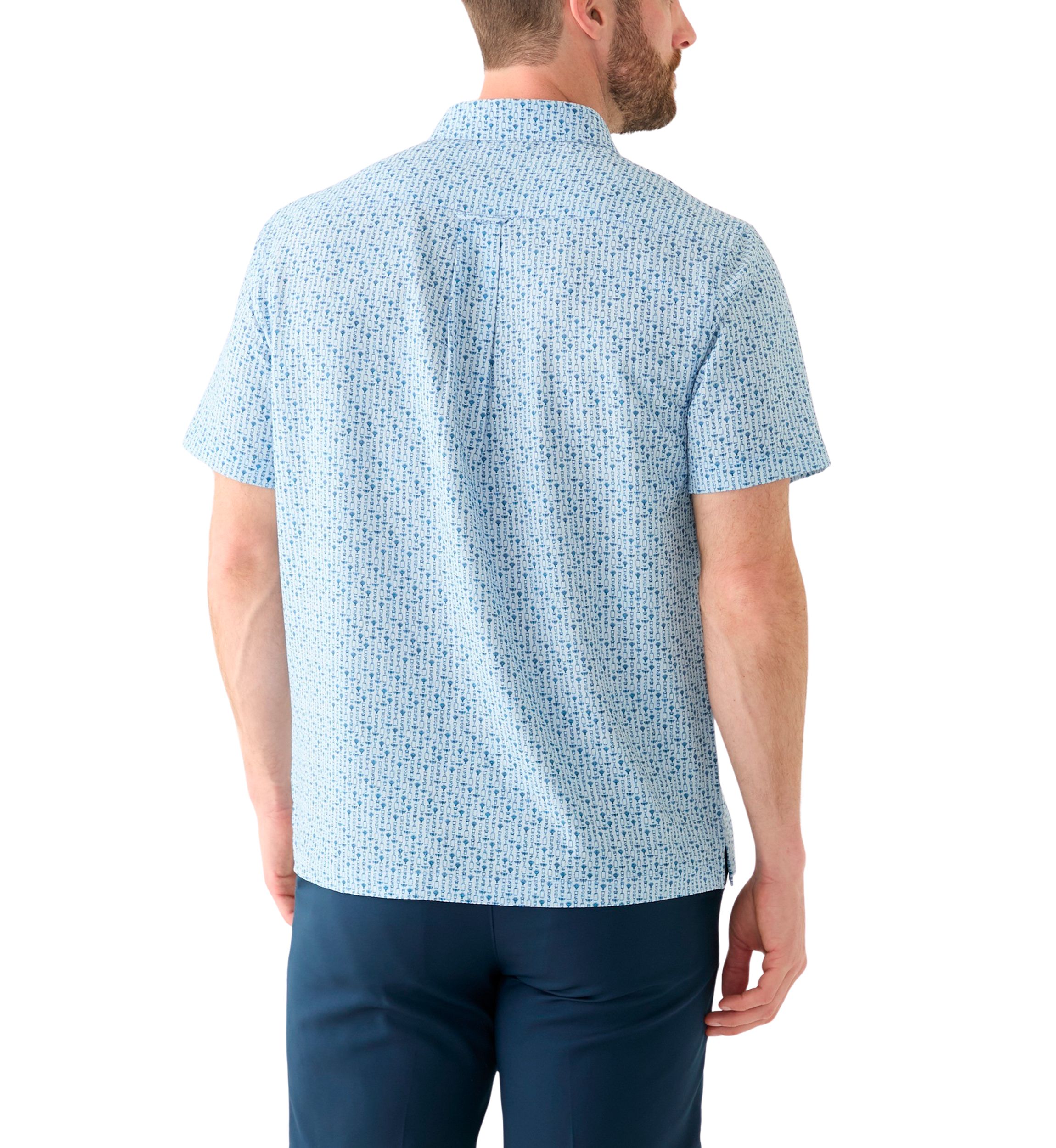 Greg Norman® Collection Men's Cocktail Print Button Down Shirt | Belk