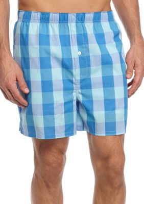 Saddlebred® Buffalo Check Woven Boxer | belk