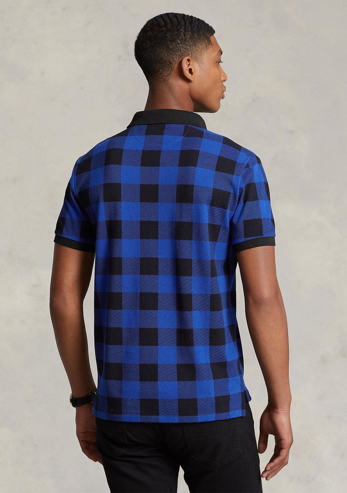 Polo Ralph Lauren Custom Slim Fit Buffalo Check Polo Shirt | Belk