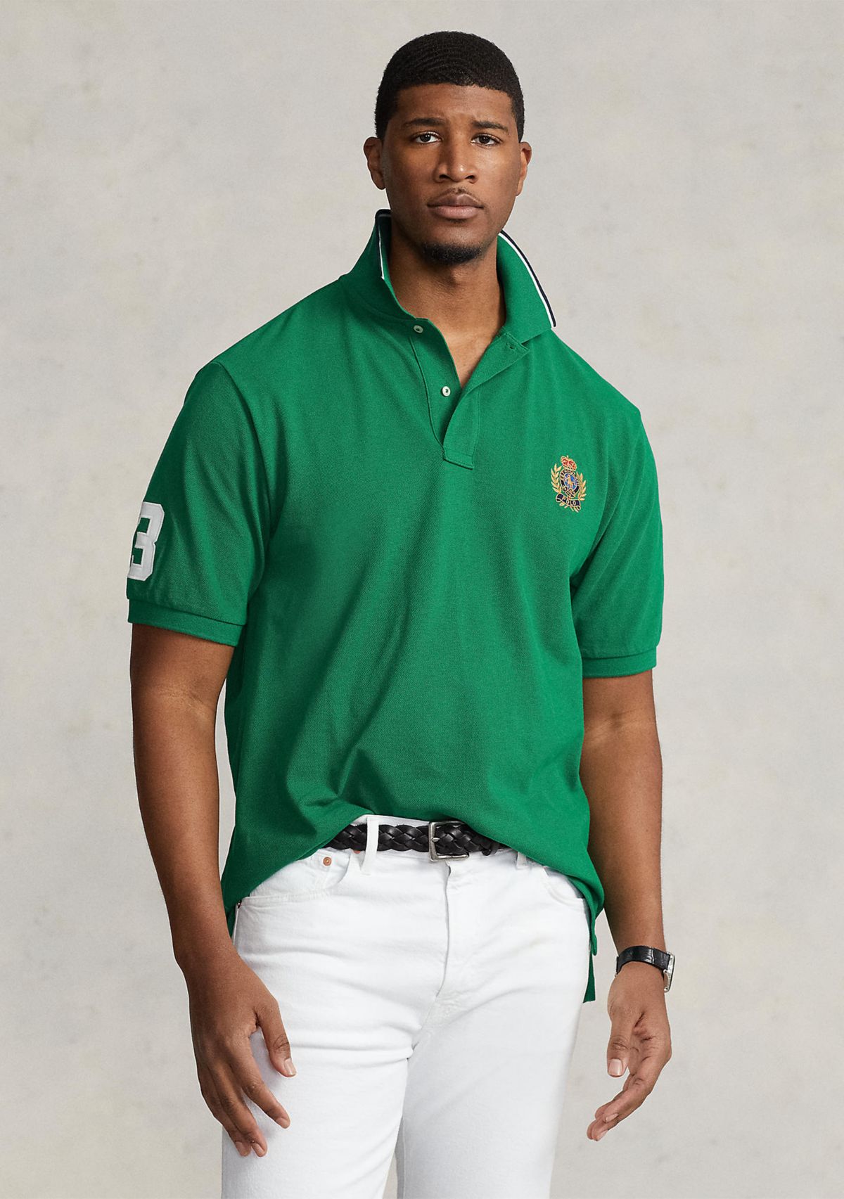 Polo Ralph Lauren Big & Tall Polo Crest Mesh Polo Shirt | Belk