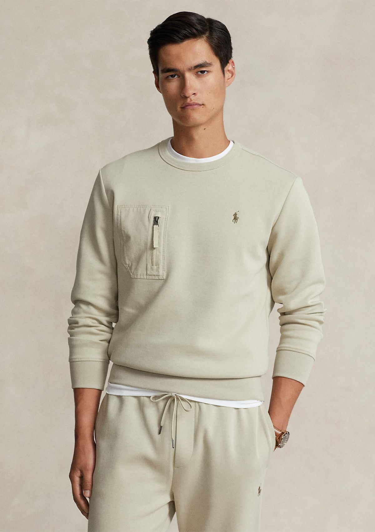 Polo Ralph Lauren Double Knit Pocket Sweatshirt | Belk