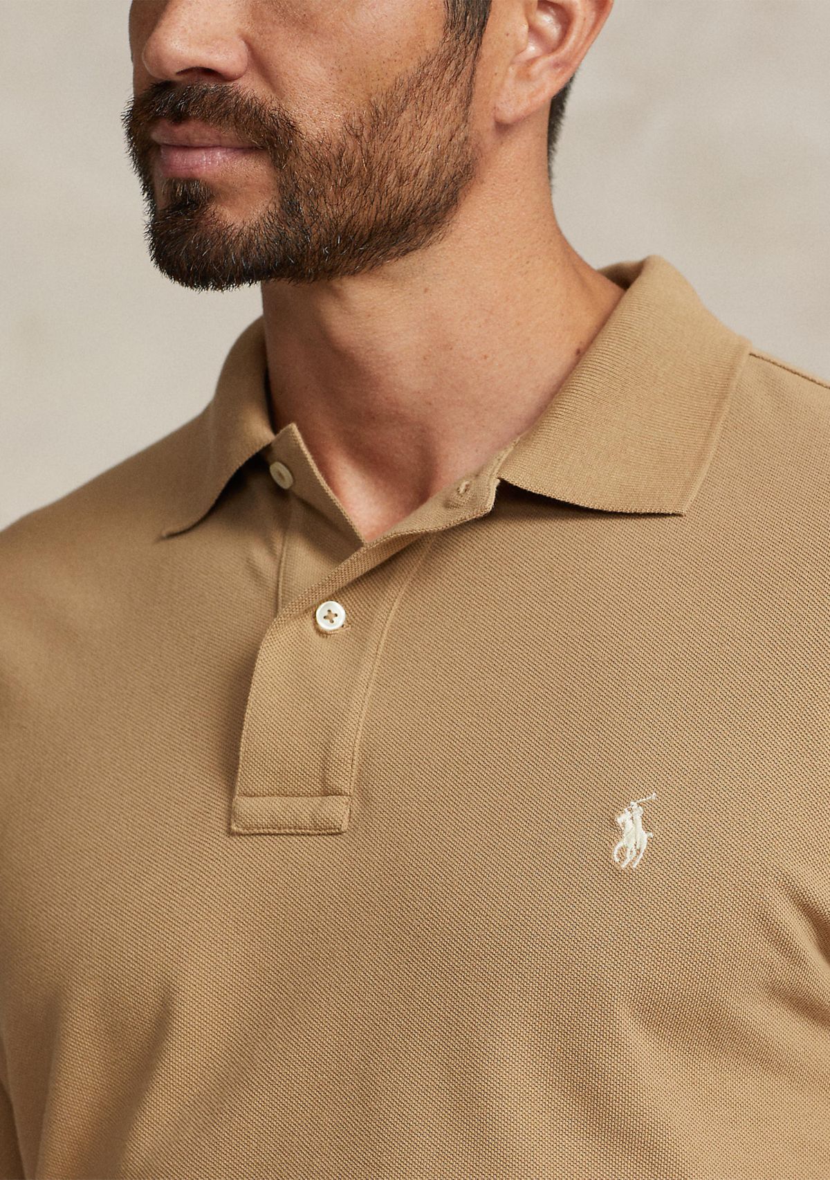 Polo Ralph Lauren Big & Tall The Iconic Mesh Polo Shirt | Belk