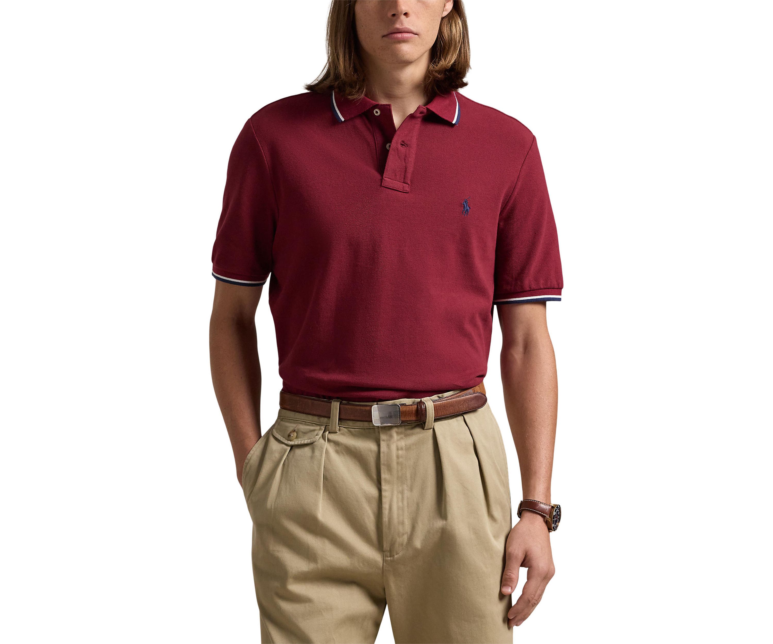 Polo Ralph Lauren Classic Fit Mesh Polo Shirt | Belk
