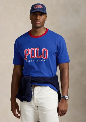Polo Ralph Lauren Big & Tall Classic Fit Letterman Logo Graphic Short ...