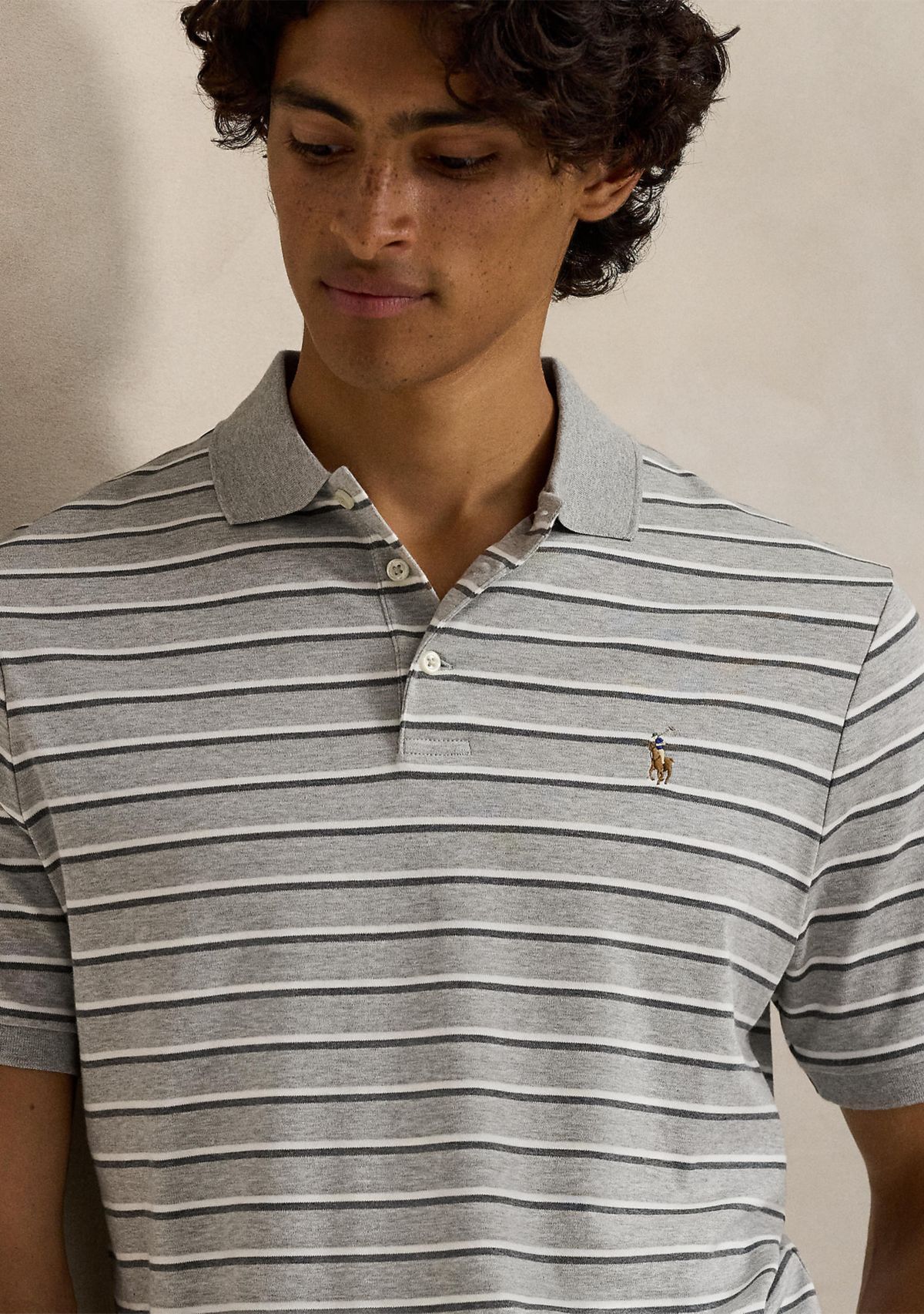 Polo Ralph Lauren Classic Fit Striped Soft Cotton Polo | Belk