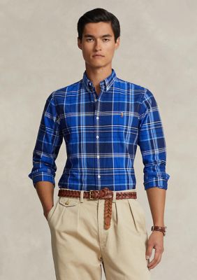 Polo Ralph Lauren Classic Fit Plaid Oxford Shirt | belk