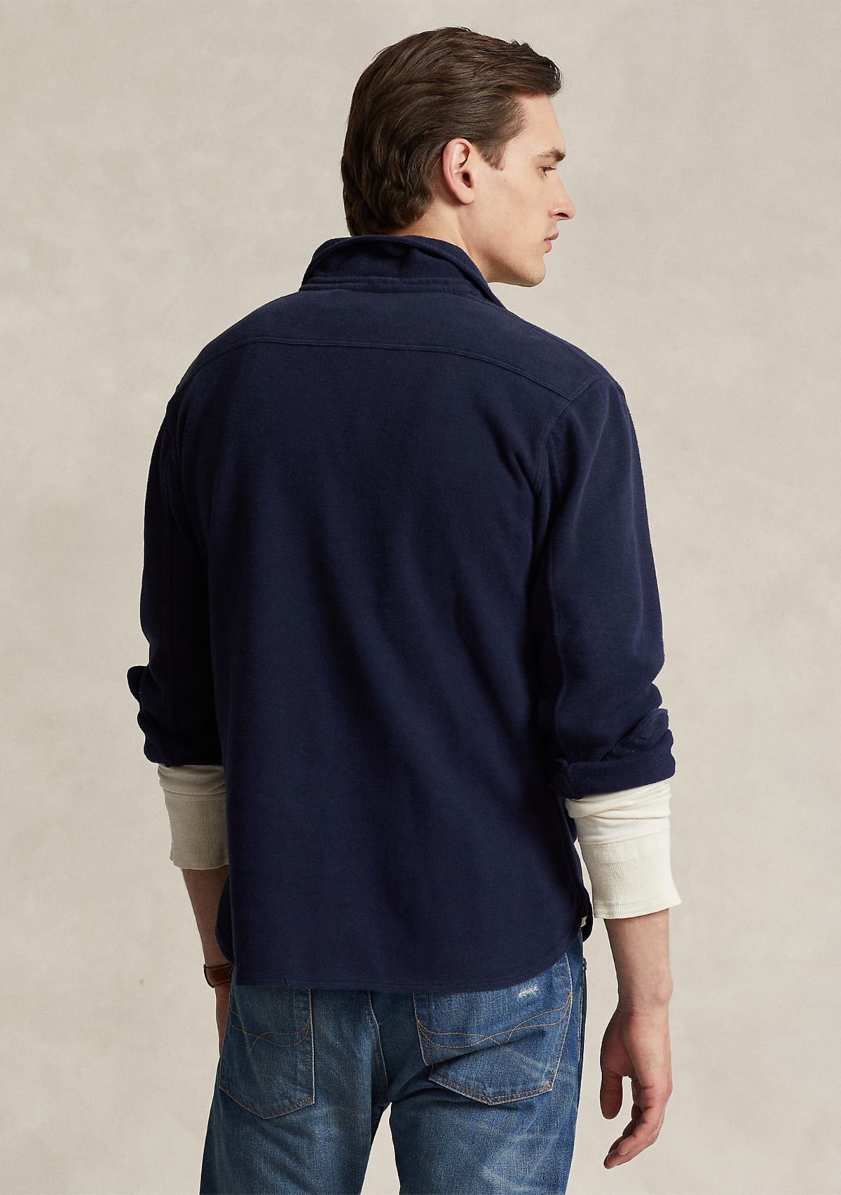 Polo Ralph Lauren Classic Fit Moleskin Popover Workshirt | Belk