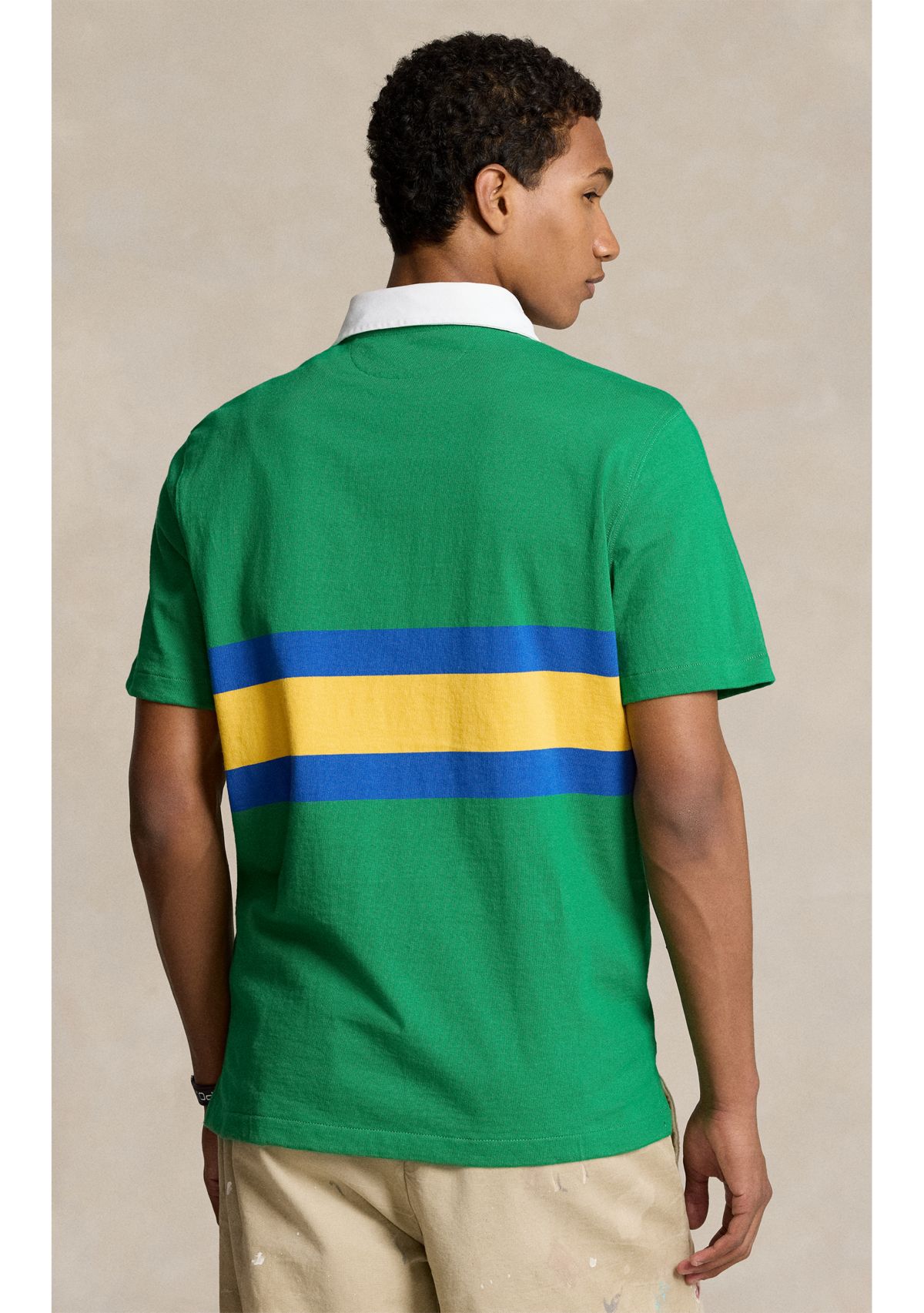 Polo Ralph Lauren Classic Fit Striped Jersey Rugby Shirt | Belk