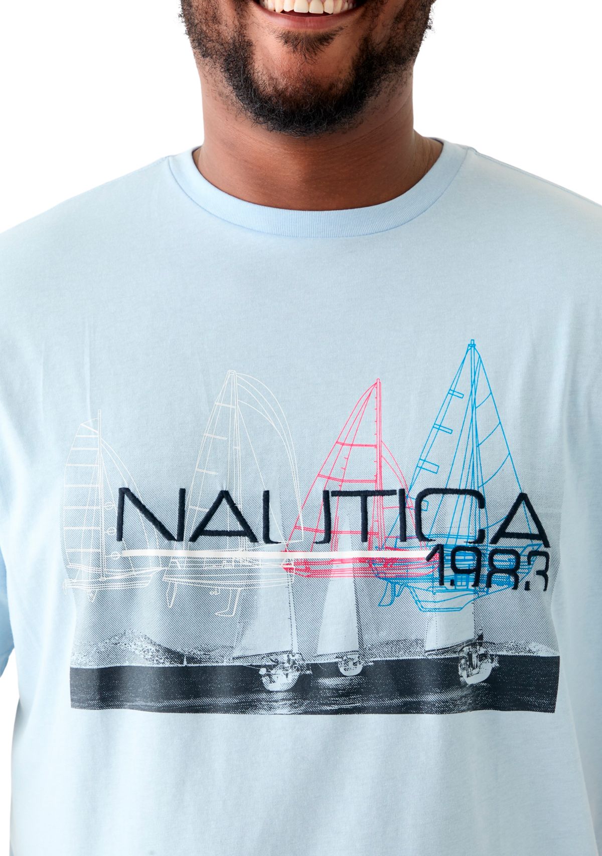 Nautica Big & Tall 1983 Graphic T-Shirt | Belk