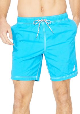 Nautica Full Elastic Solid Swim Trunks | belk
