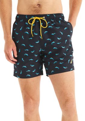 Nautica Shark Week X Nautica Sustainably Crafted 6" Swim Trunks | belk