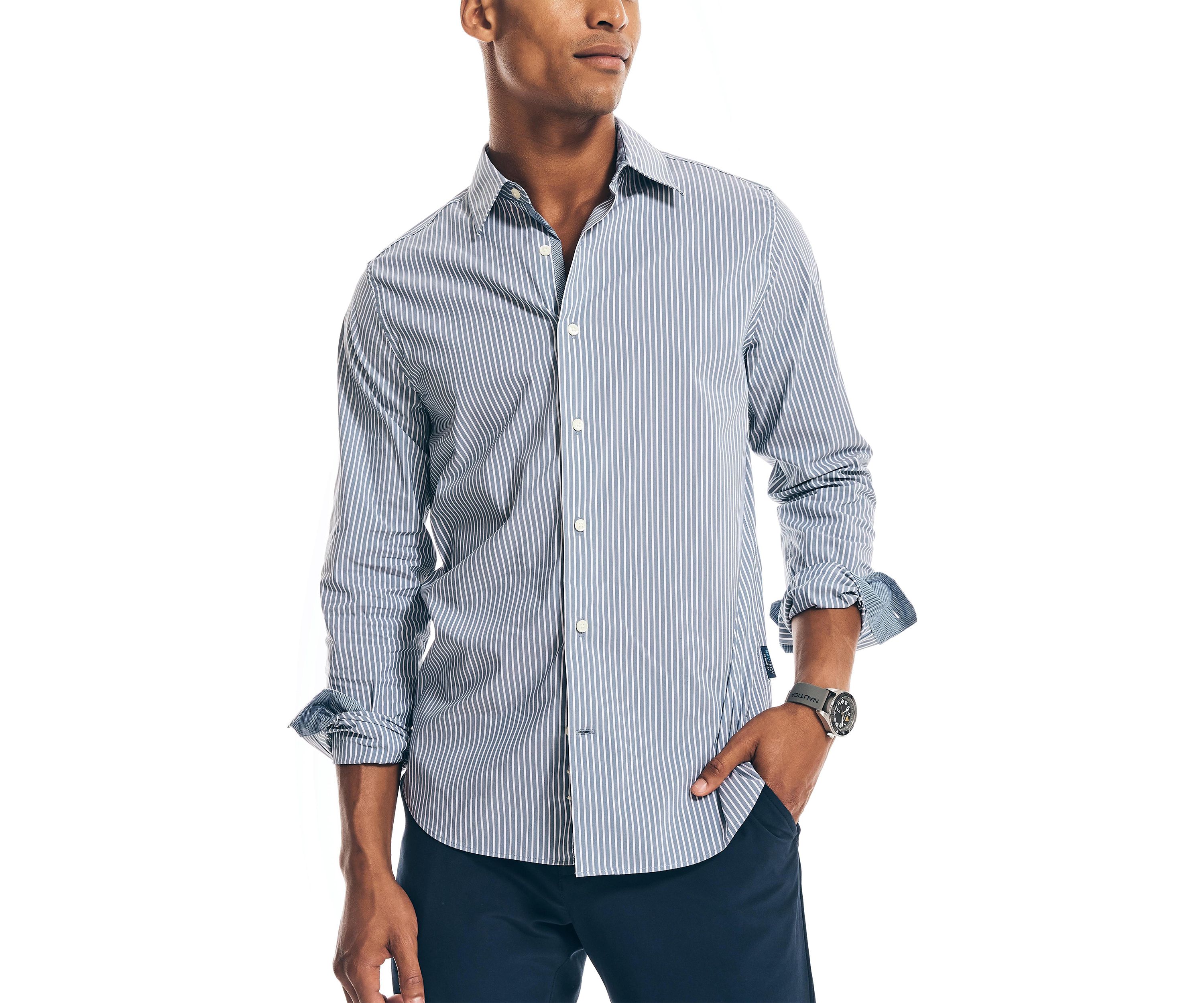 Nautica Navtech Striped Shirt | Belk