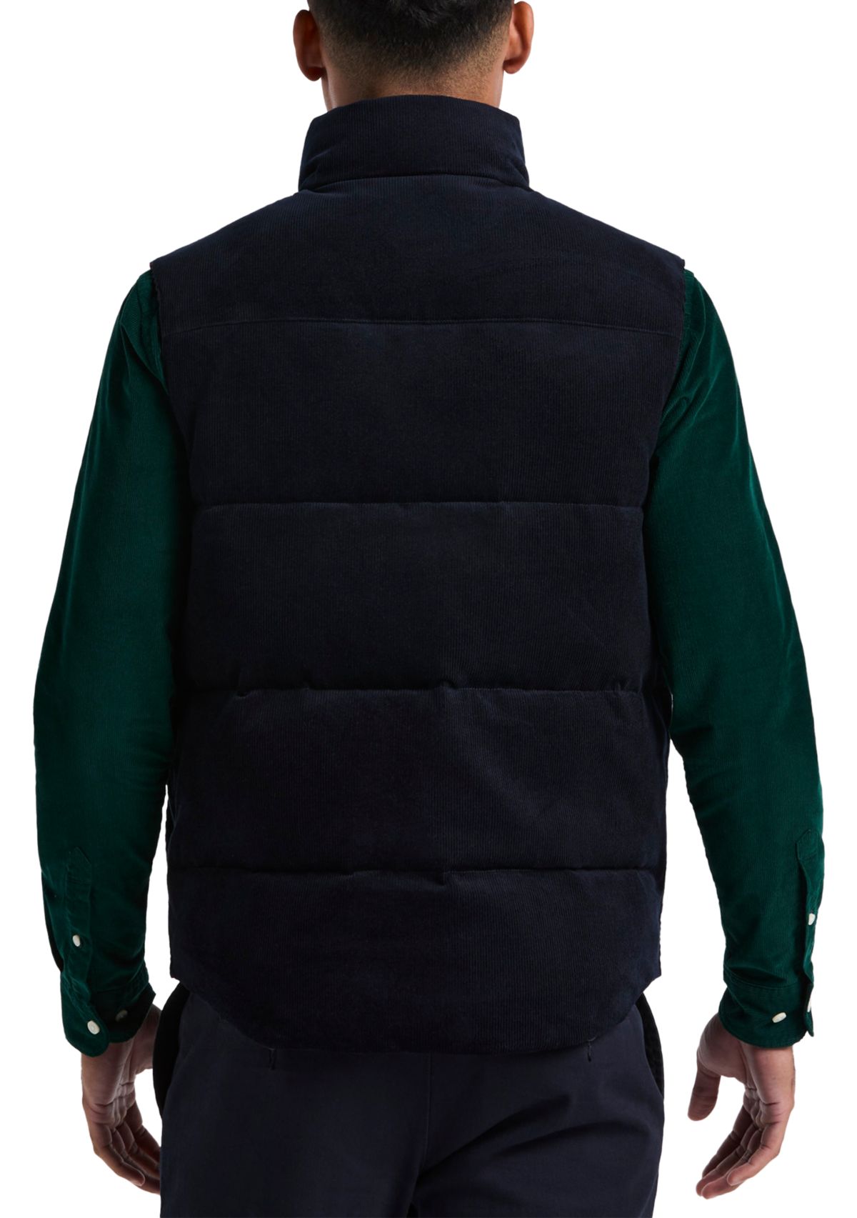 Original Penguin Cotton Reversible Corduroy Puffer Vest | Belk