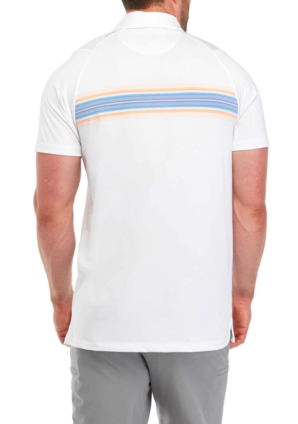 Callaway® Golf Big & Tall Stripe Polo Shirt | Belk