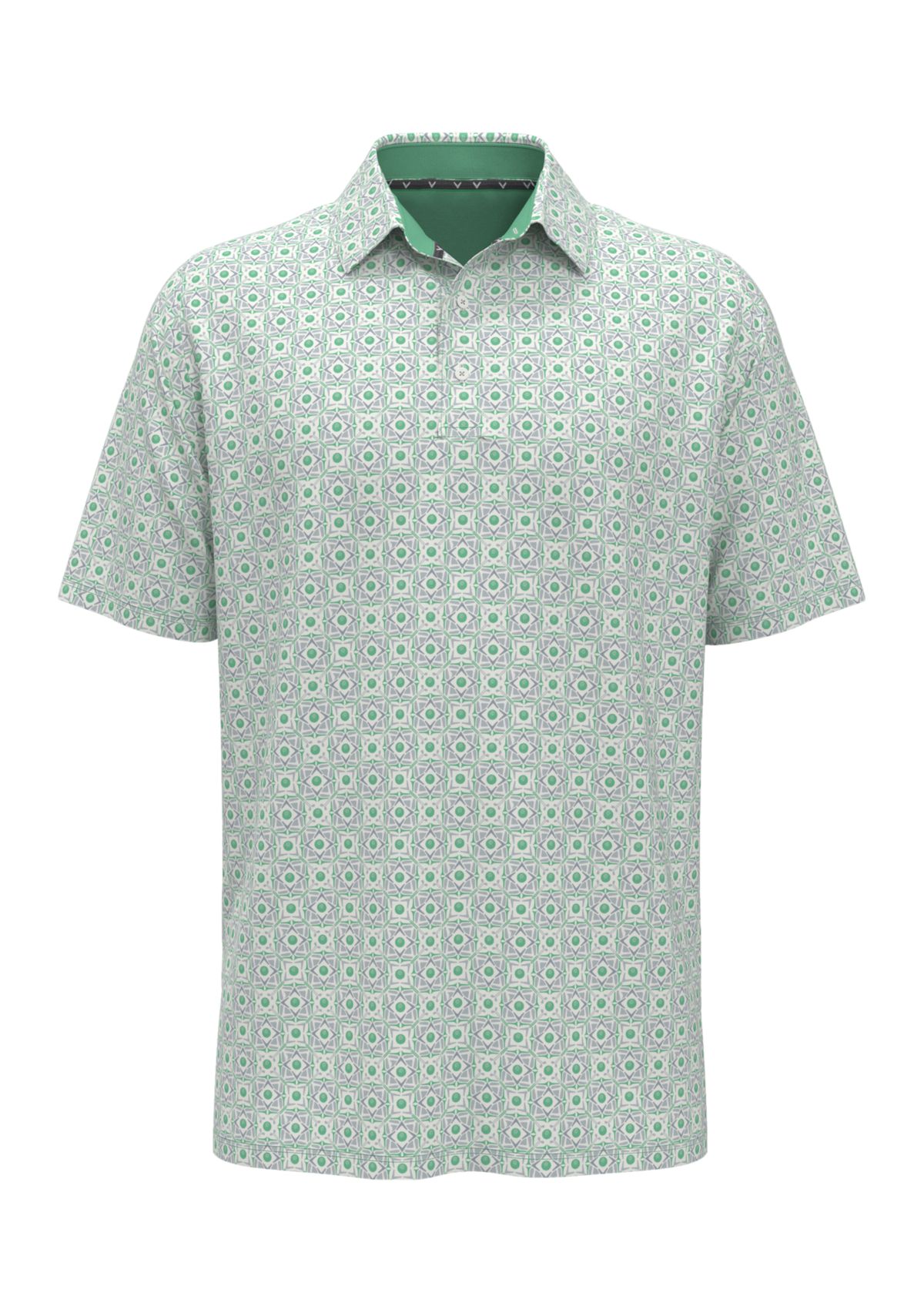 Callaway® Golf Big & Tall Golf Foulard Print Short Sleeve Golf Polo ...