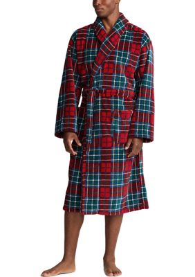 Polo Ralph Lauren Microfiber Plaid Robe | belk