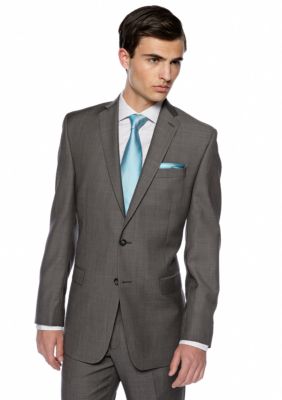 Calvin Klein Slim Fit Charcoal Neat Suit Separate Coat | belk