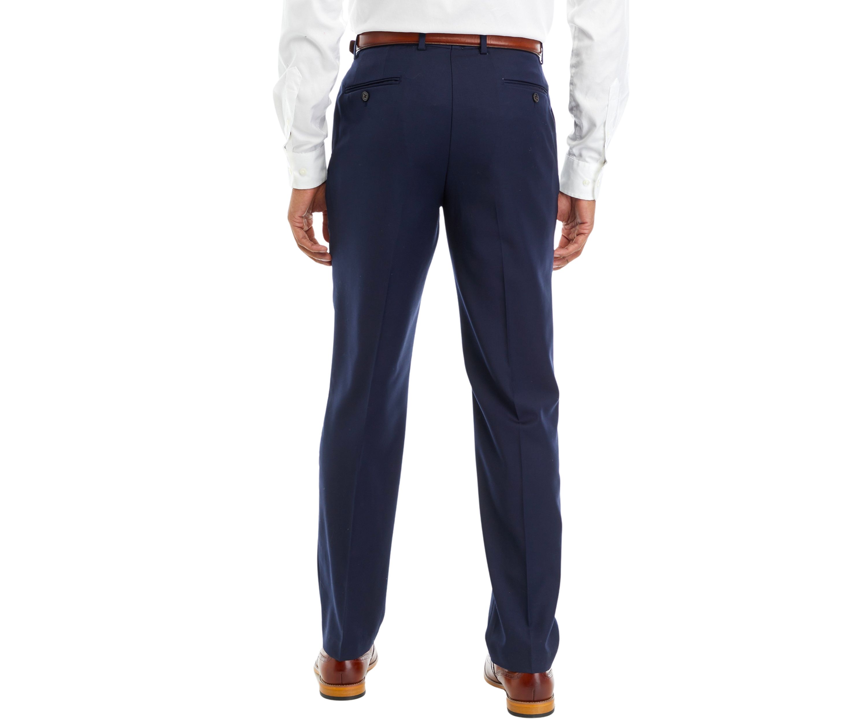 Lauren Ralph Lauren Navy Solid Dress Pants | Belk