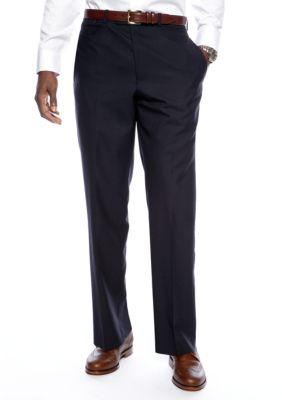 Lauren Ralph Lauren Straight Fit Flat Front Dress Pants | belk