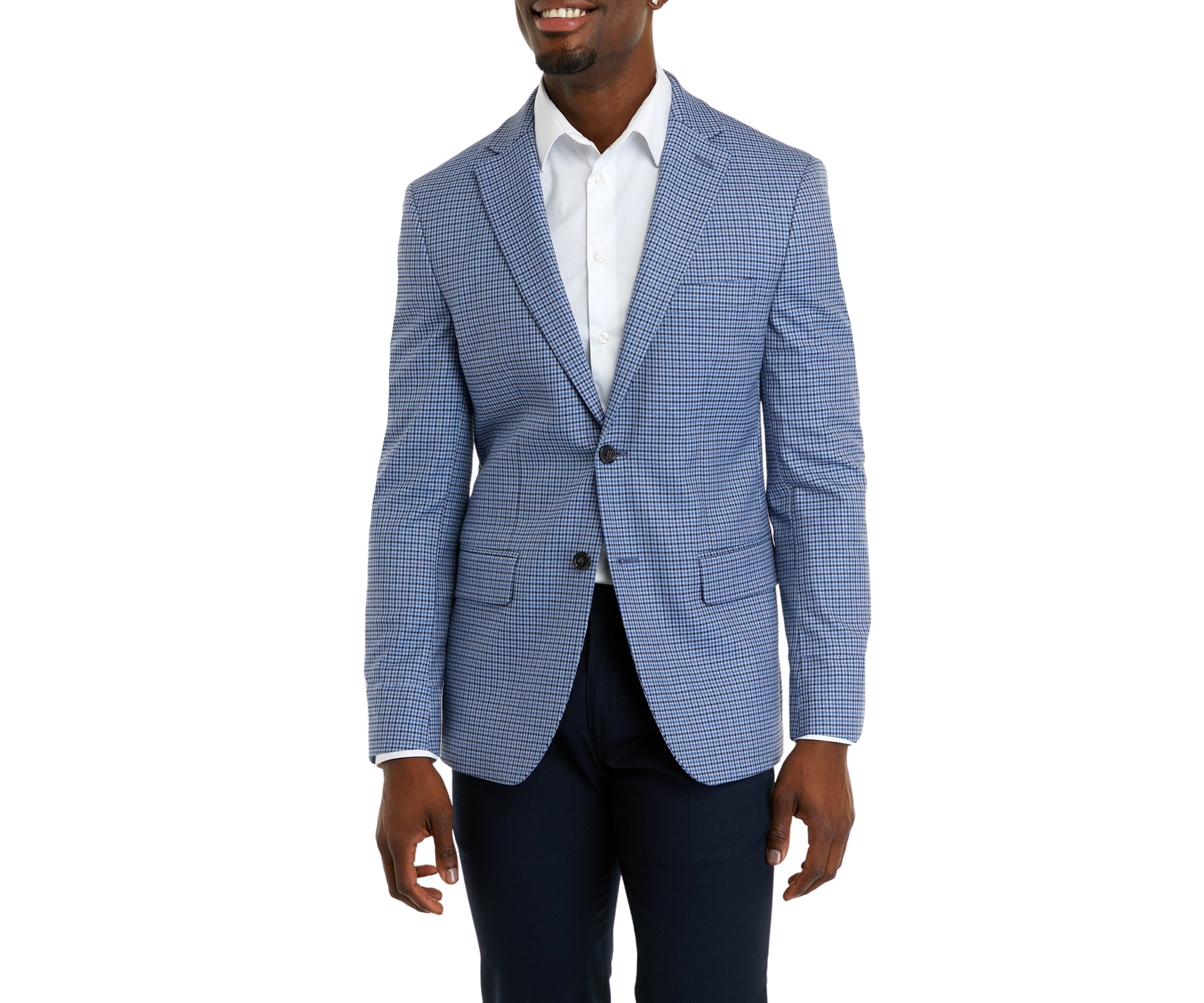 Lauren Ralph Lauren Men's Blue Check Pattern Sport Coat | Belk