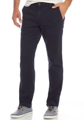TRUE CRAFT Straight Fit Stretch Chino Pants | belk