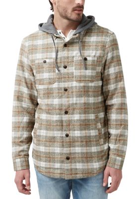 BUFFALO DAVID BITTON® Men's Sacket Green Shirt Jacket | belk