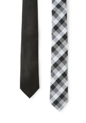 Bill Blass Big & Tall 2 Neckties Set | Belk
