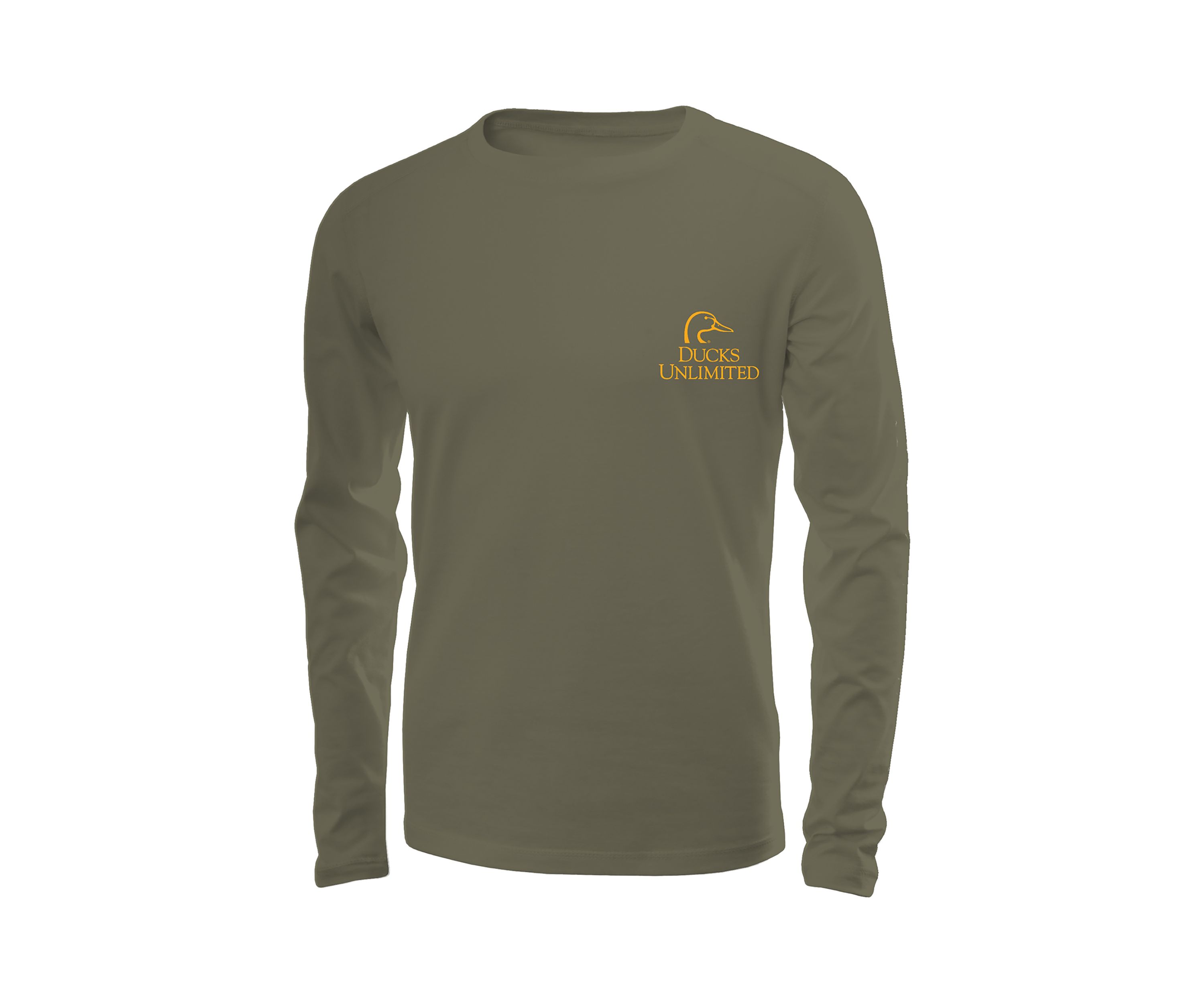 Ducks Unlimited Men's Long Sleeve Mallard Overlay Graphic T-Shirt | Belk