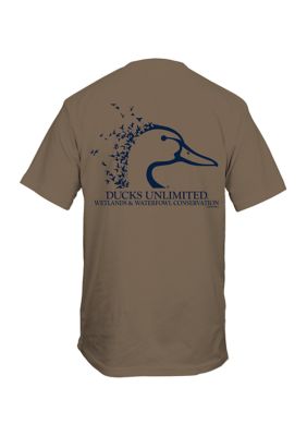 Ducks Unlimited Men's Flying Logo Graphic T-Shirt | belk