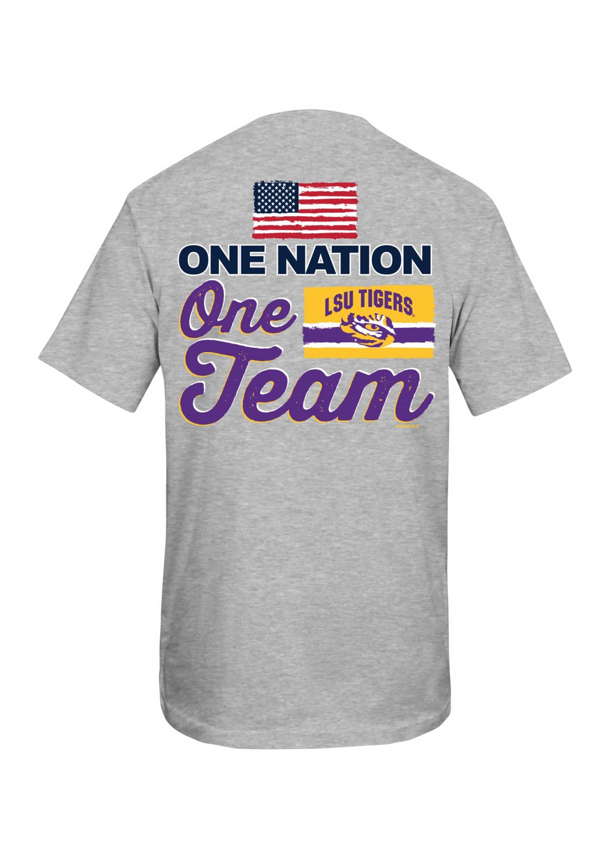 New World Graphics NCAA LSU Tigers Nation Team Short Sleeve Graphic T ...