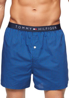 Tommy Hilfiger Woven Check Boxer | belk