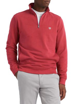 Chaps Big & Tall 1/4 Zip Fleece Knit Pullover | belk