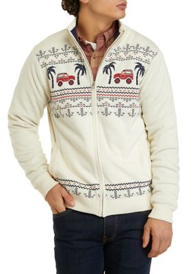 Southern Proper Full Zip Sweater | Belk