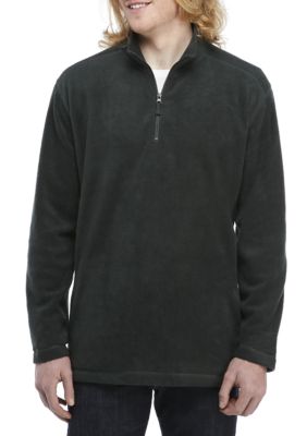 Saddlebred® Big & Tall Quarter Zip Fleece Jacket | belk