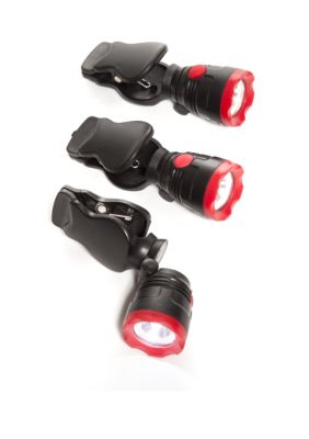 Saddlebred® 3-Pack Adjustable LED Clip Lights | belk