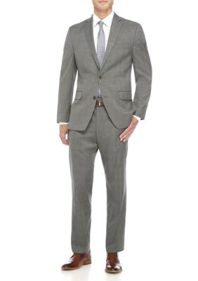 MICHAEL Michael Kors Light Grey Plaid Suit | belk