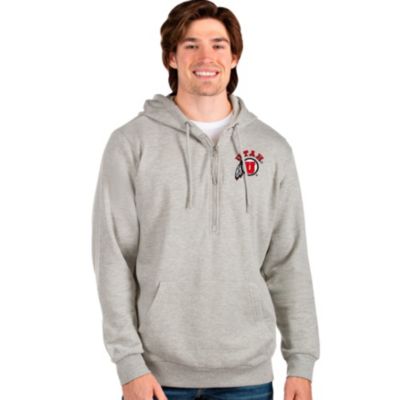 Antigua NCAA Utah Utes Men's Action Quarter Zip Hood | belk