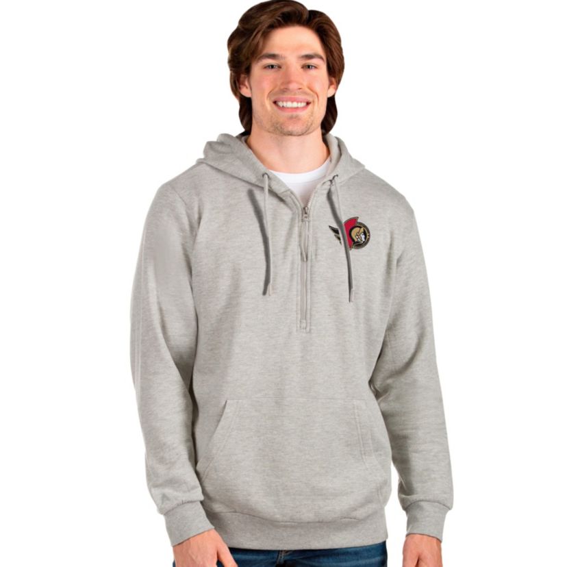 Antigua NHL Ottawa Senators Men's Action Quarter Zip Hood | Belk