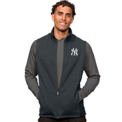 Antigua MLB Heathered New York Yankees Course Full-Zip Vest | belk