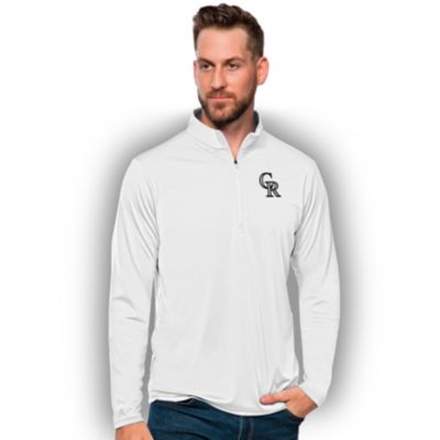 Antigua MLB Colorado Rockies Tribute Quarter-Zip Pullover Top | Belk
