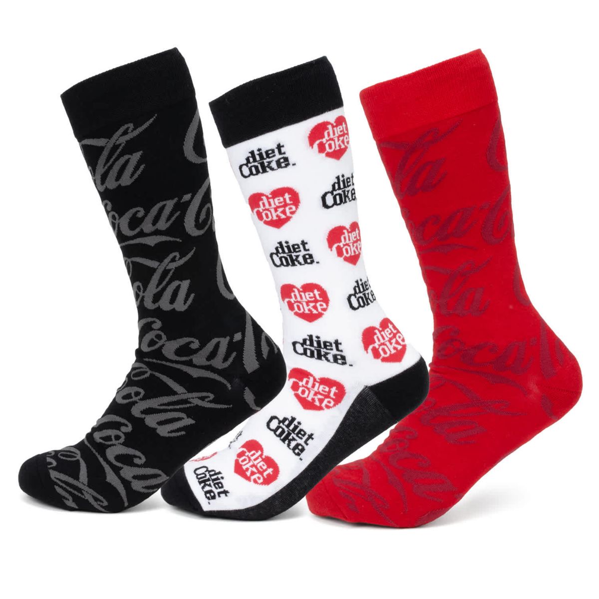 Coca-Cola Coca-Cola 3 Pack Sock Set | Belk
