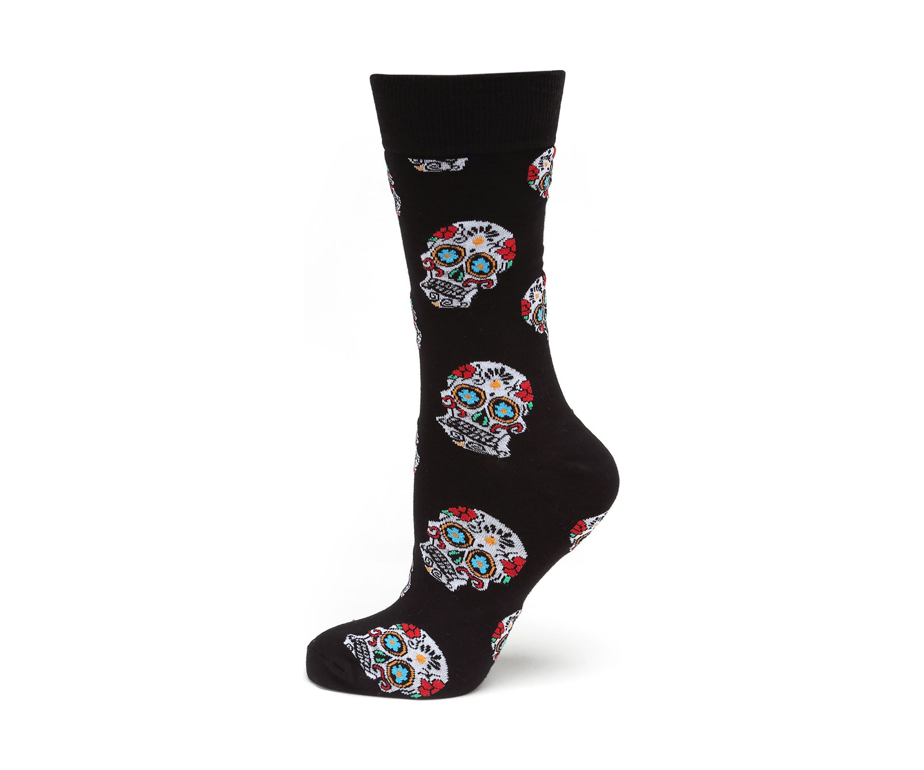 Cufflinks Inc Sugar Skull Black Socks | Belk