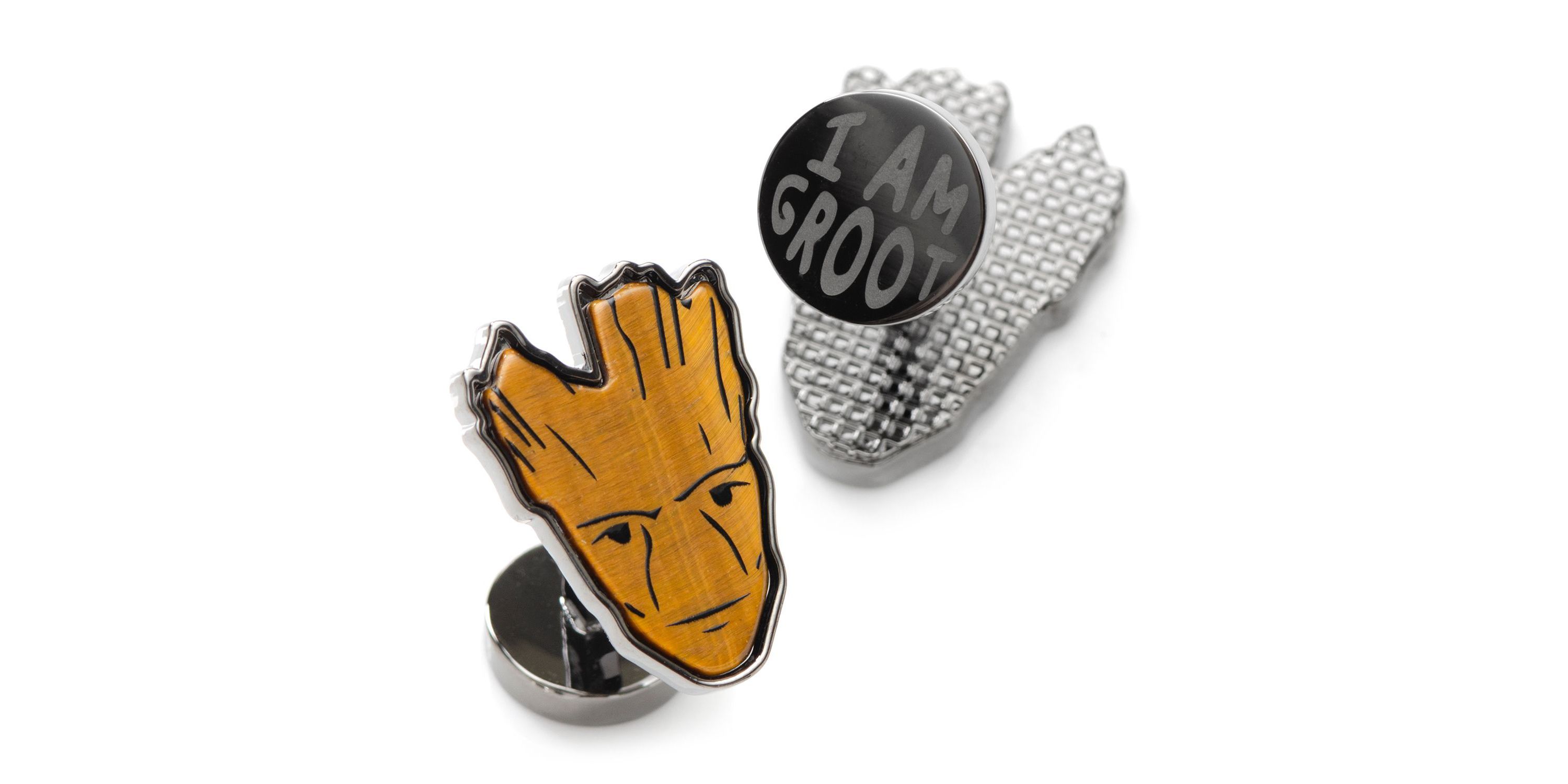 Marvel I Am Groot Tigers Eye Cufflinks | Belk