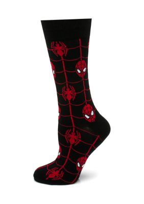 Marvel Spider-Man Web Black Socks | belk