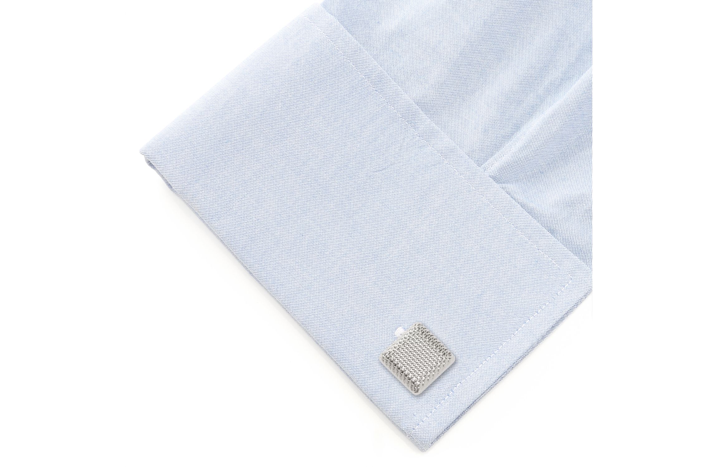 Ox and Bull Trading Co. Silver Textured Square Cufflinks | Belk