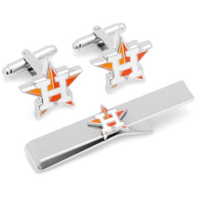 Cufflinks Inc MLB Houston Astros Cufflinks and Tie Bar Gift Set | belk