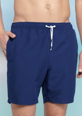 Crown & Ivy™ Solid Swim Shorts | belk