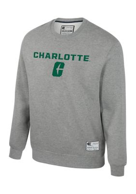 Colosseum Athletics NCAA Charlotte 49ers Fleece Crew Neck Pullover | belk